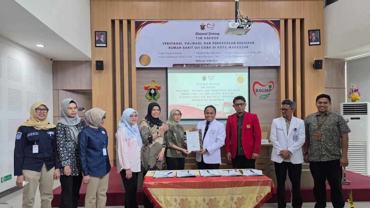 RSGMP Unhas Terima Visitasi Kemenkes untuk Verifikasi dan Validasi ...